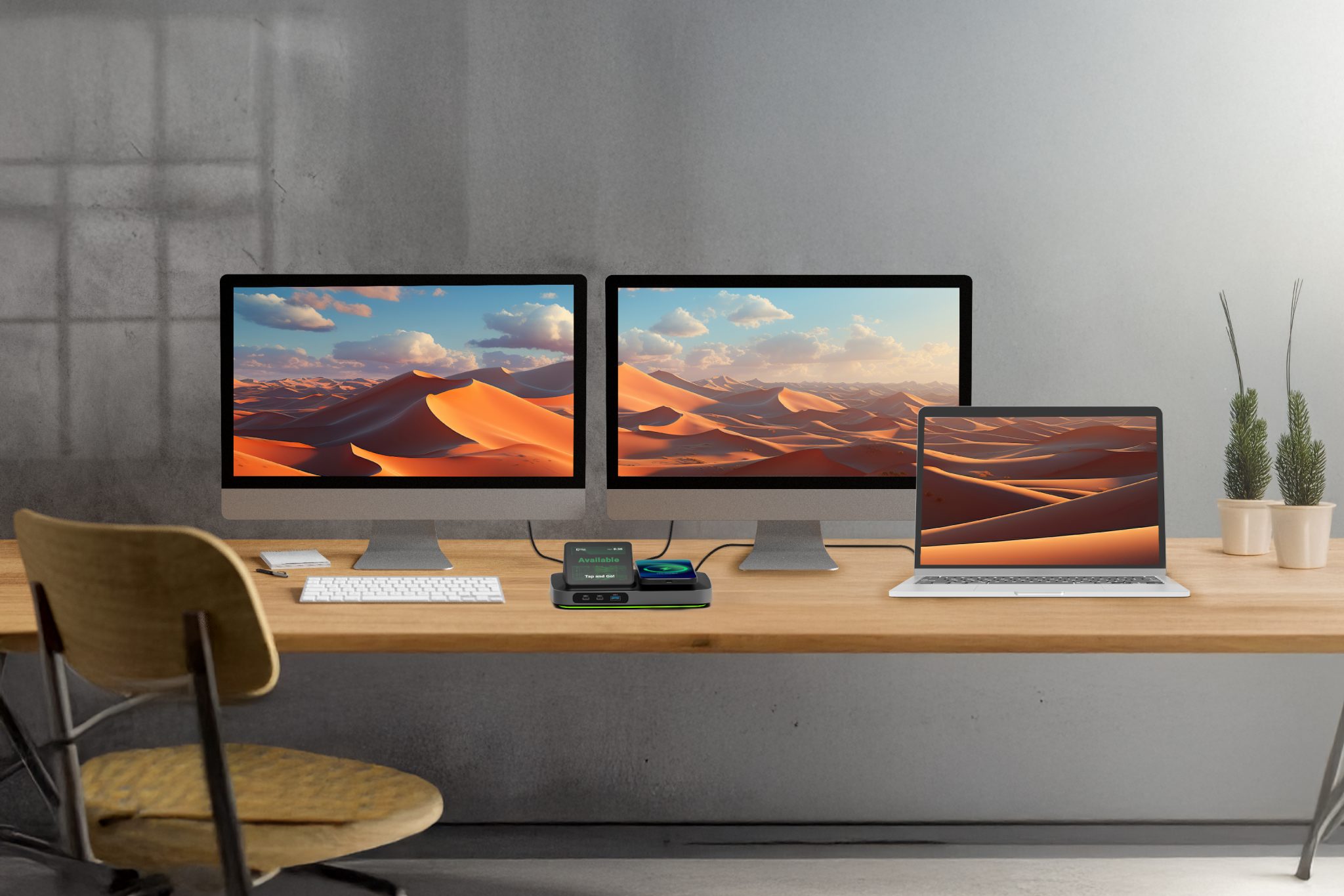 TDD-1000 BookBuddy Connect - Desk Booking Docking Station