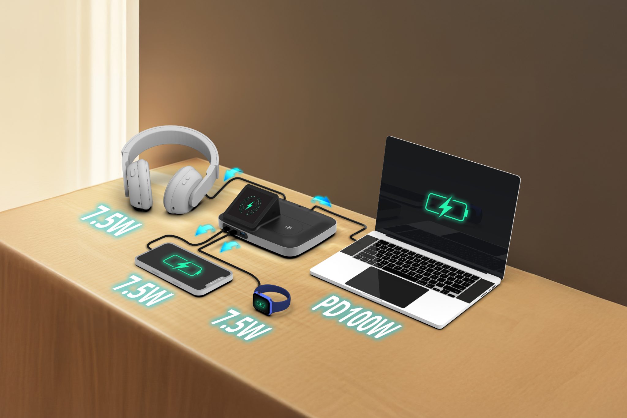 TDD-1000 BookBuddy Connect - Desk Booking Docking Station