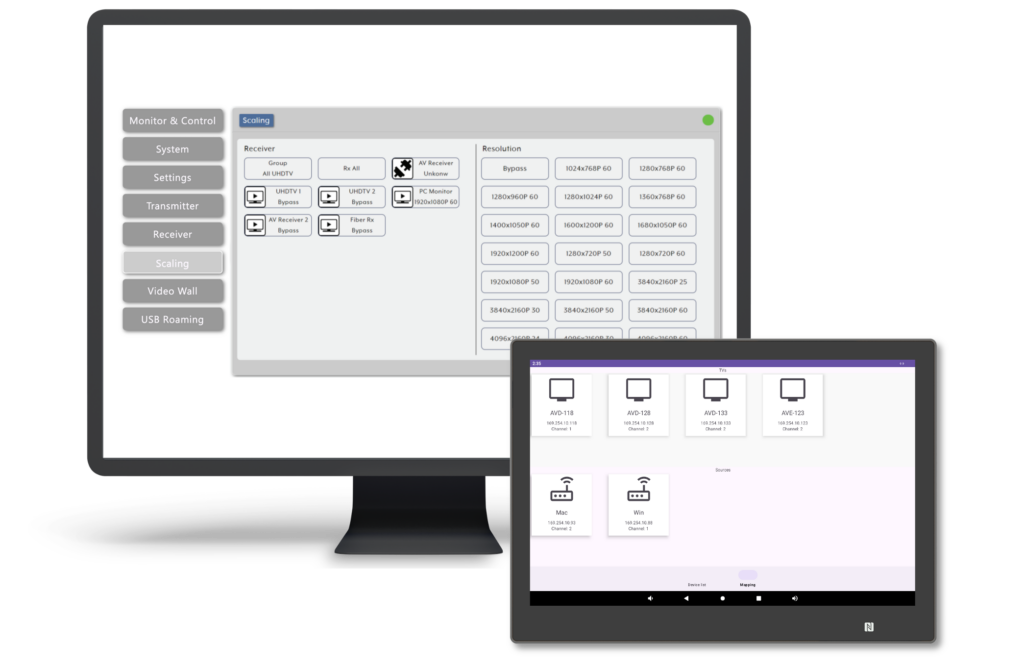 AVC-100 Master Control - Qbic Technology